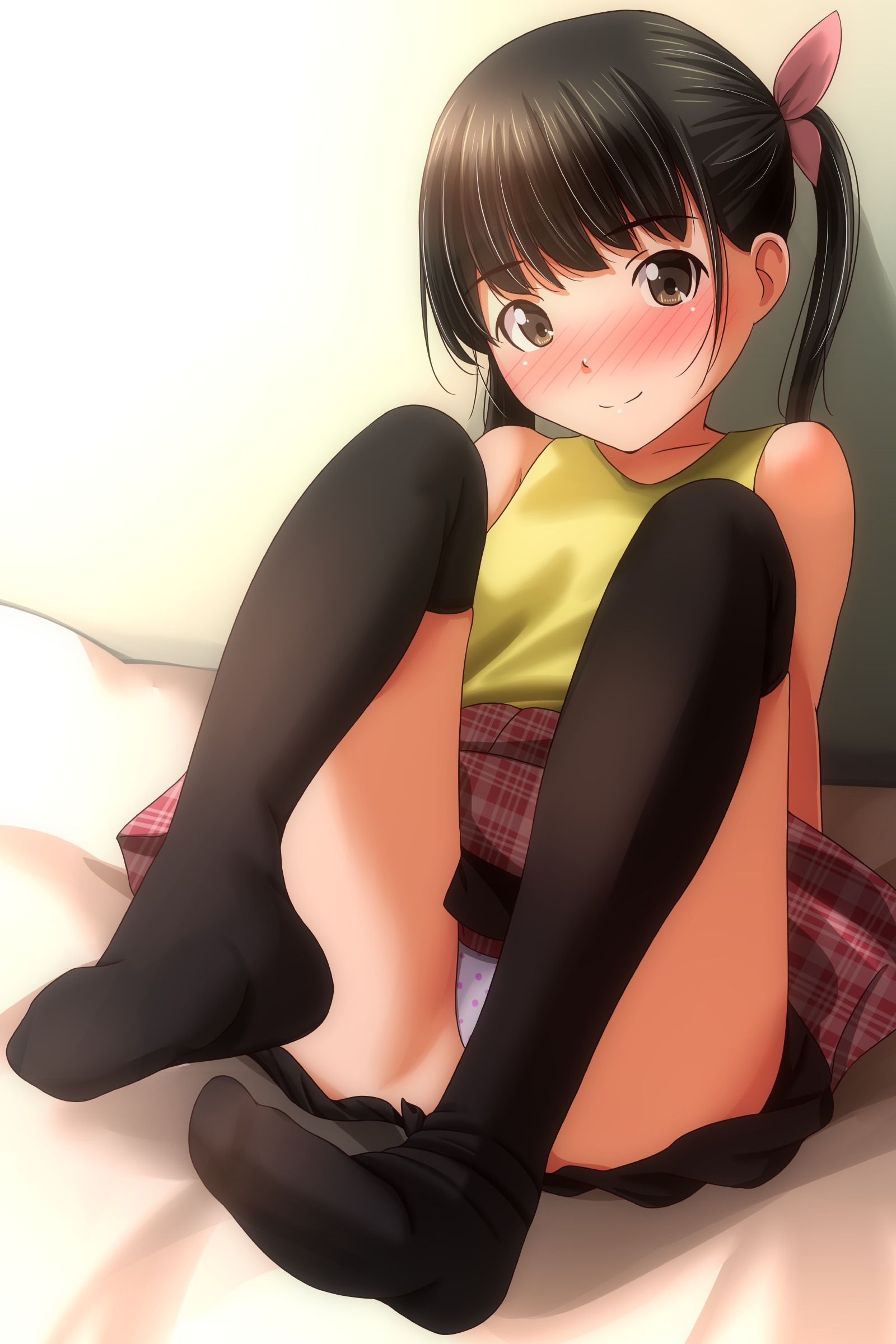matsunaga kouyou loli pantsu skirt lift thighhighs | #1226895 | yande.re